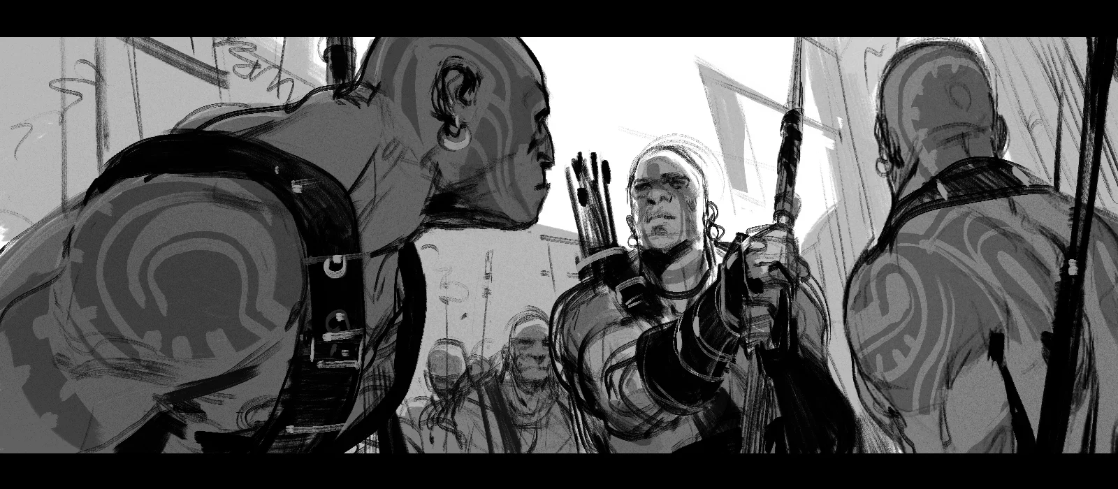 Storyboard Gallery 01 — Dan Milligan Illustration Ltd.