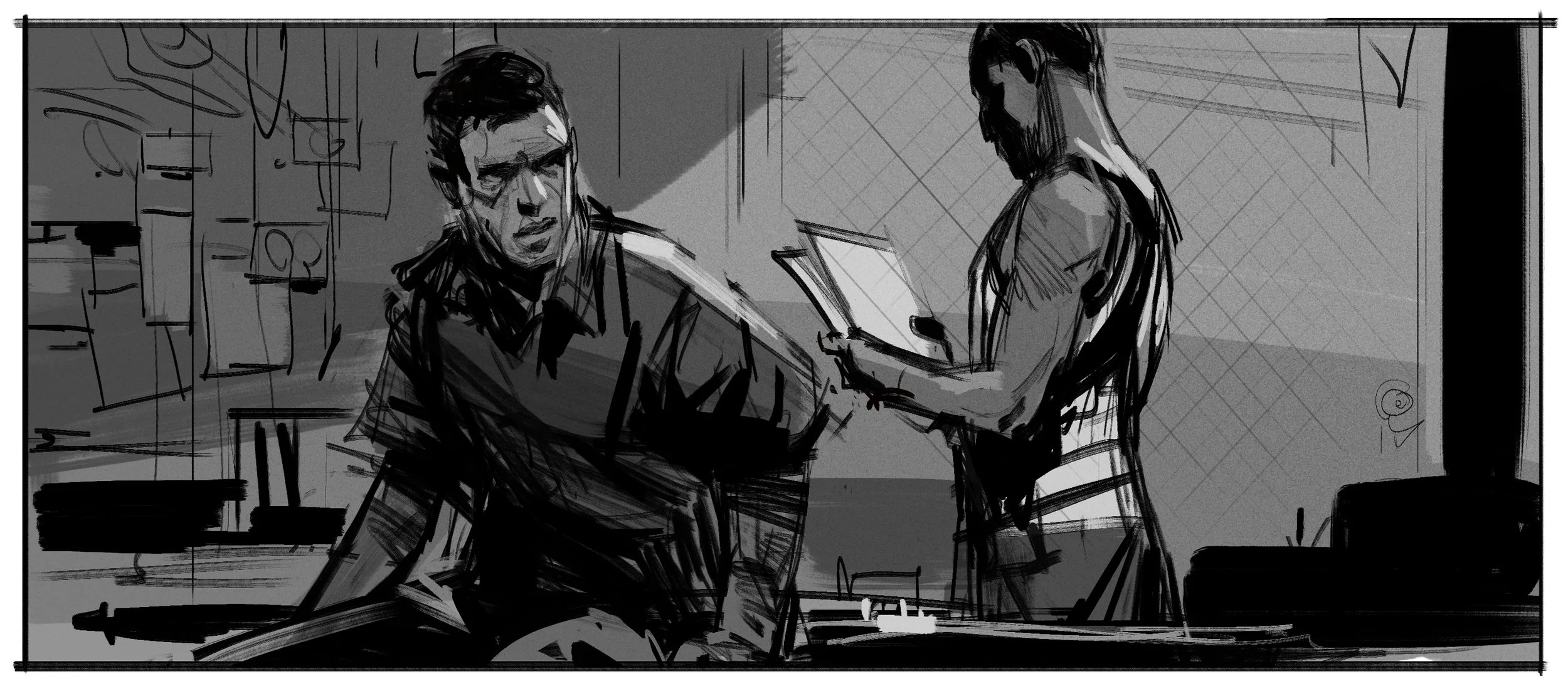 Storyboard Gallery 01 — Dan Milligan Illustration Ltd.