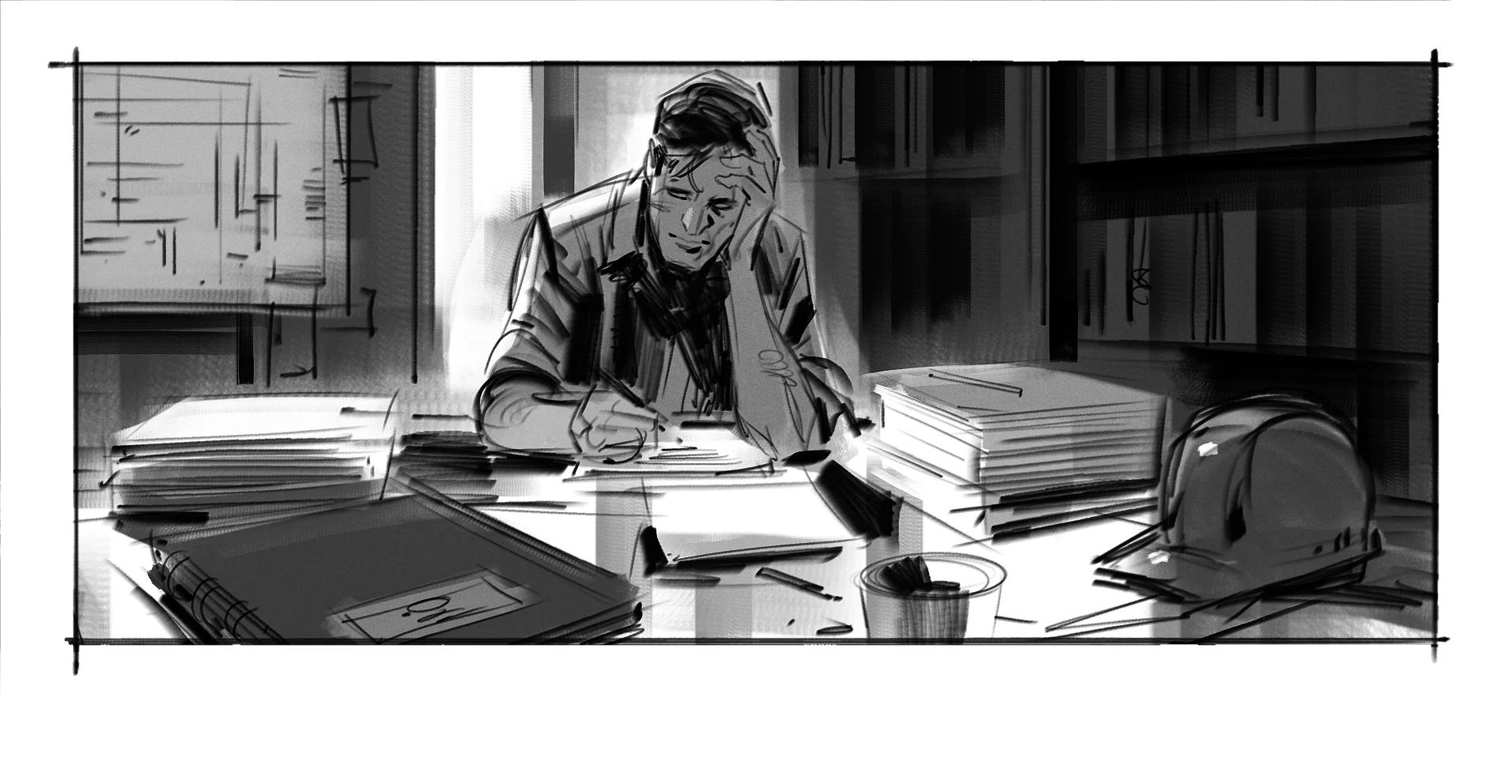 Storyboard Gallery 01 — Dan Milligan Illustration Ltd.