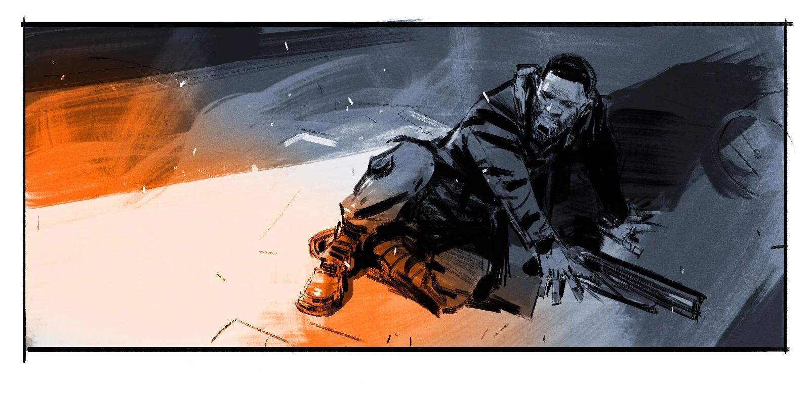 Project Power (Netflix) — Dan Milligan Illustration Ltd.