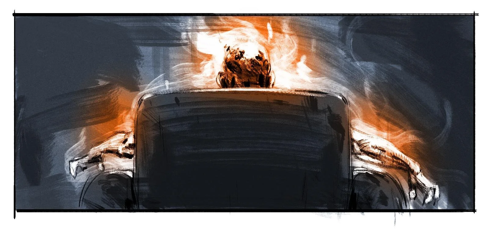 Project Power (Netflix) — Dan Milligan Illustration Ltd.