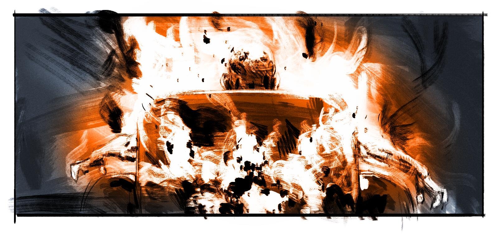 Project Power (Netflix) — Dan Milligan Illustration Ltd.