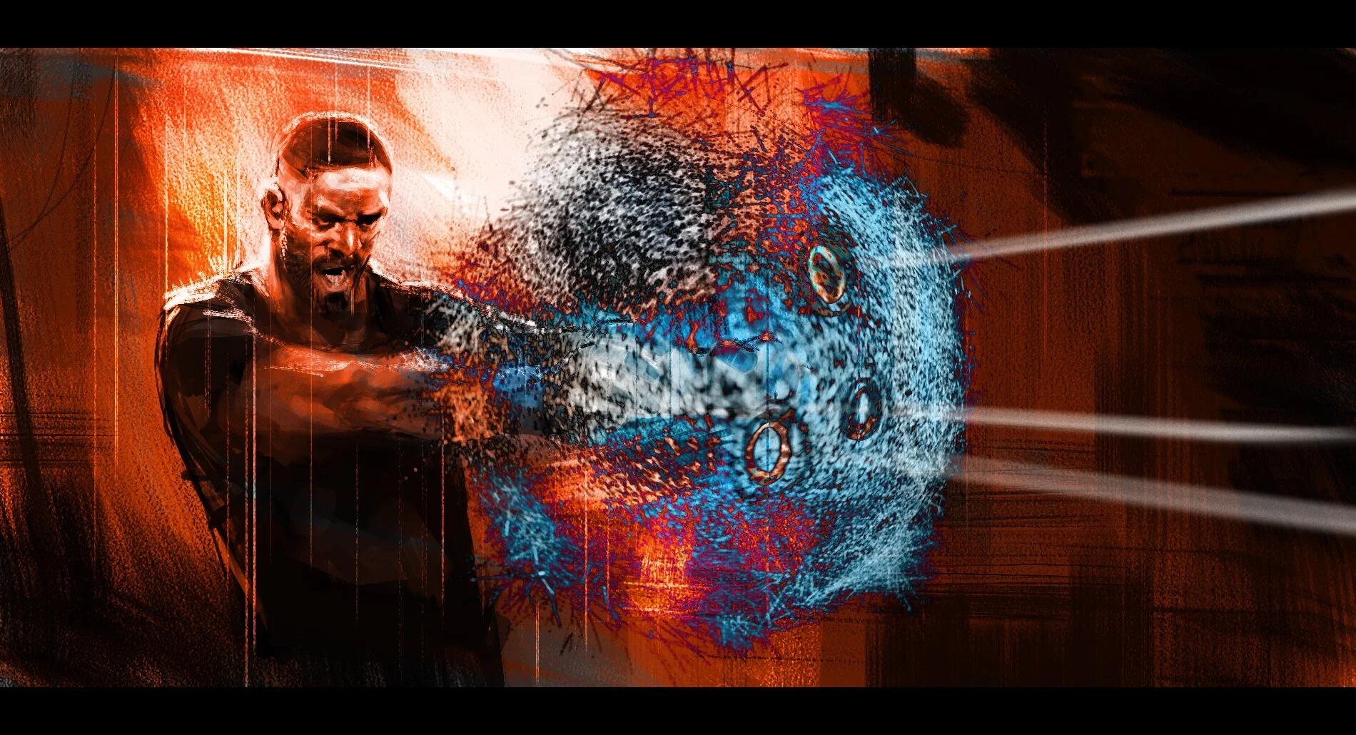 Project Power (Netflix) — Dan Milligan Illustration Ltd.