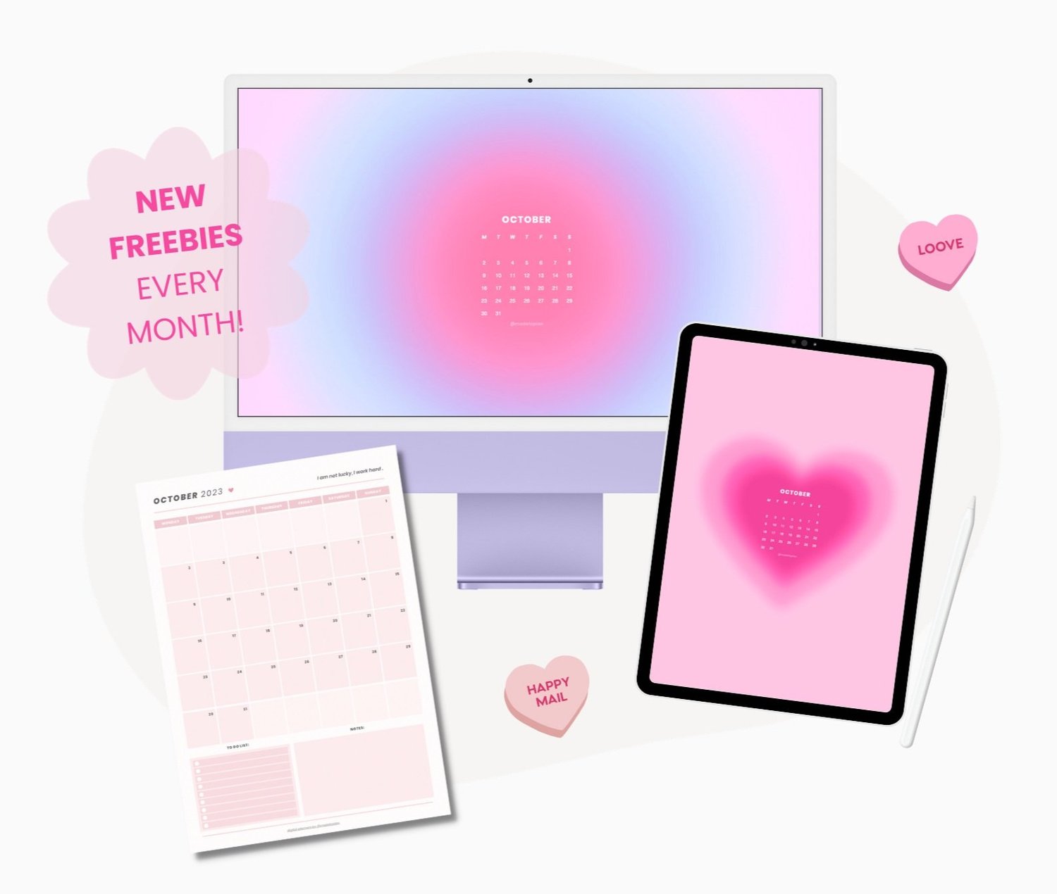 Freebies - Digital Stationery by MADEtoPLAN