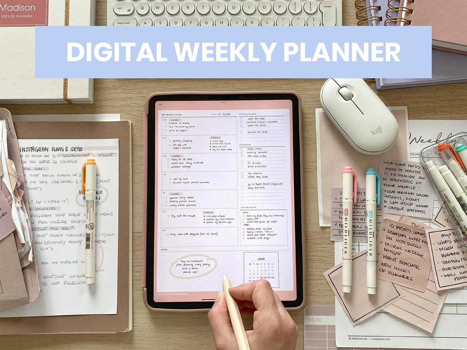 MADEtoPLAN - Custom Personalized Journals & Digital iPad Planners