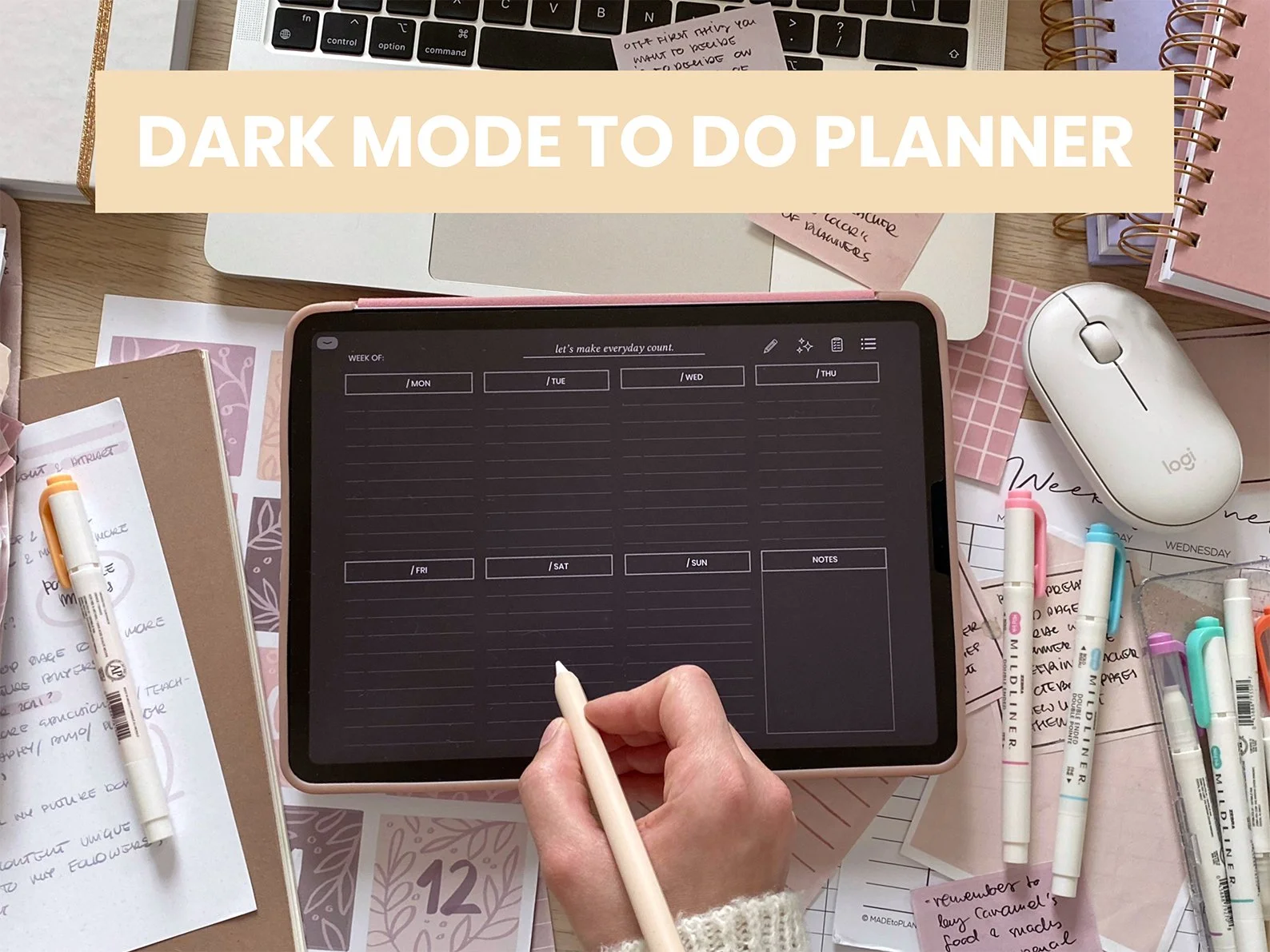 Digital Planners - Digital Stationery by MADEtoPLAN