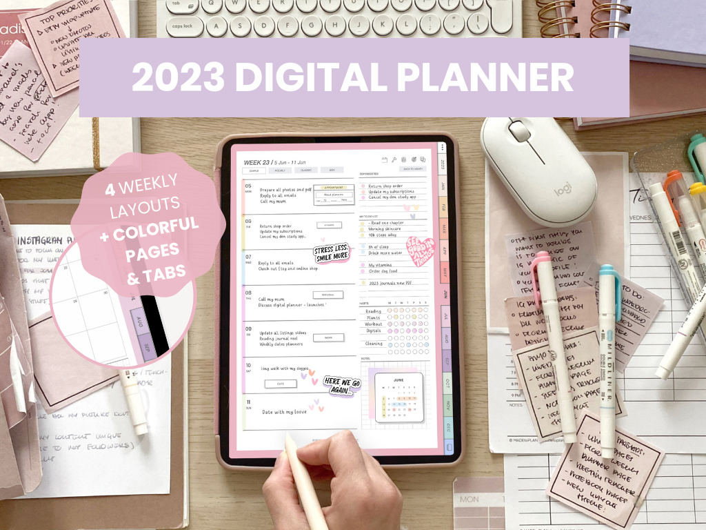 Digital Planners - Personalized Planners by MADEtoPLAN