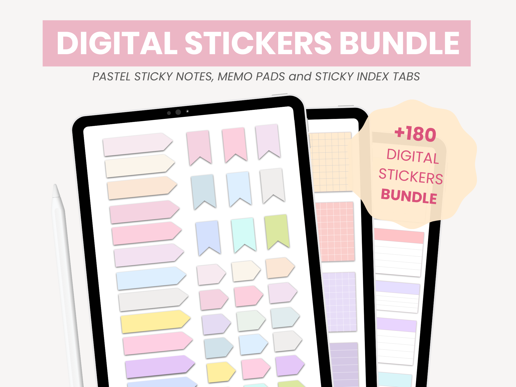 NEW Digital Stickers BUNDLE — 2025 Digital Planners by MADEtoPLAN