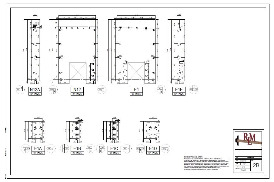 Commercial Drafting — RLM Construction Enterprises