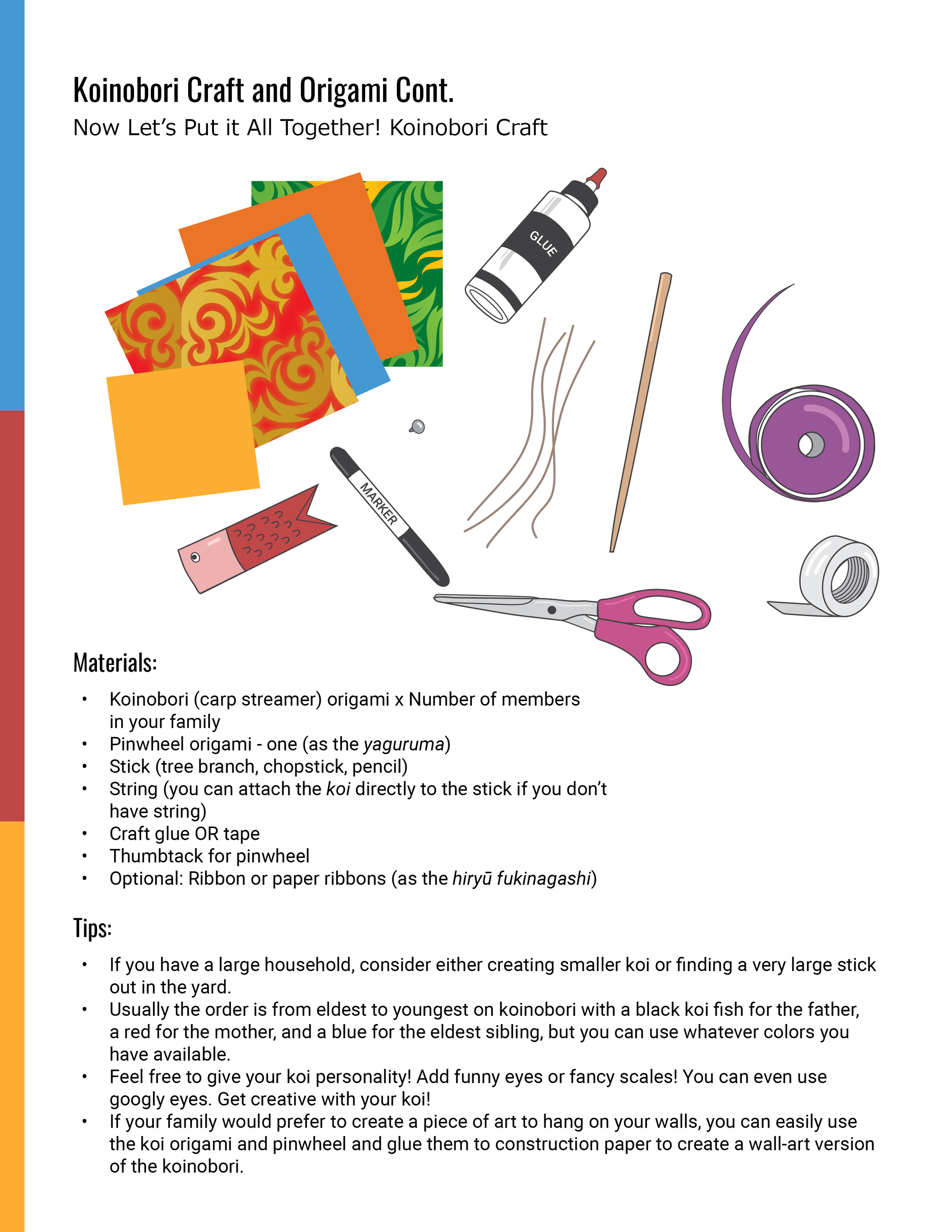 Children's Day 2020 Printable Activity Guide — Darumaru