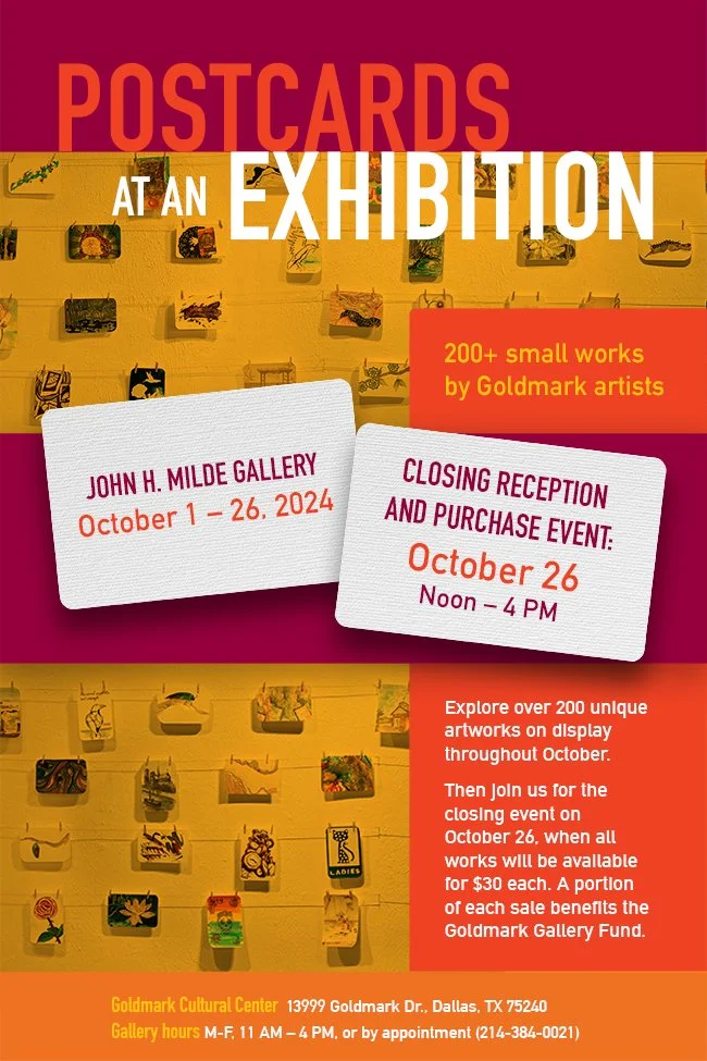 Closing and Purchasing Event: "Postcards at an Exhibition" — Goldmark ...