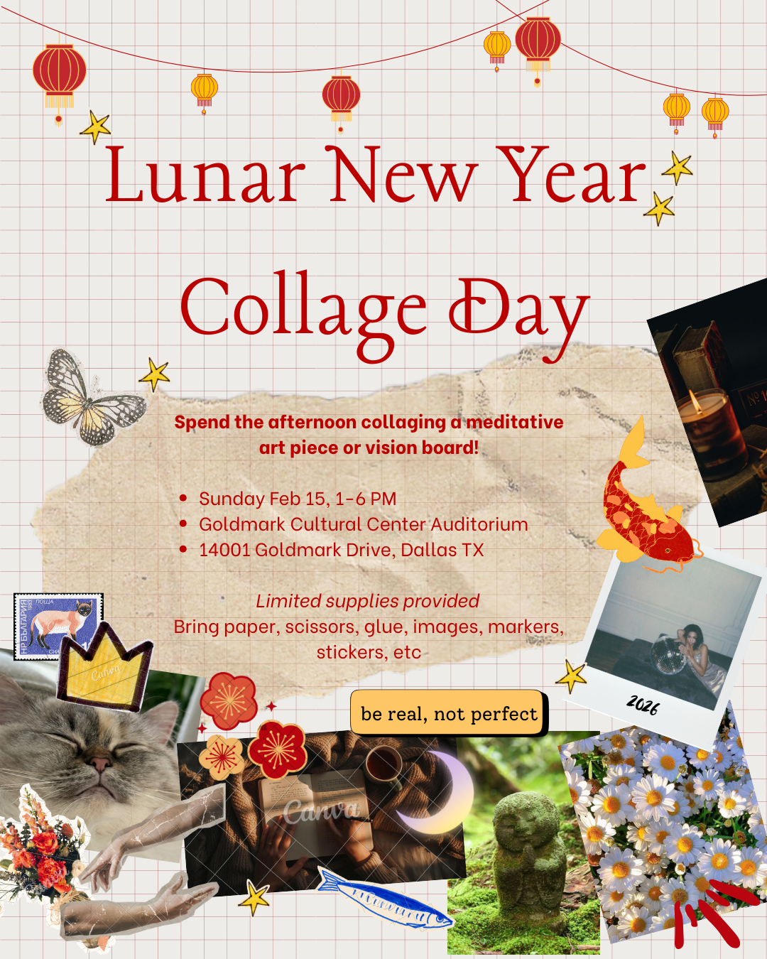 Lunar New Year Collage Day — Goldmark Cultural Center
