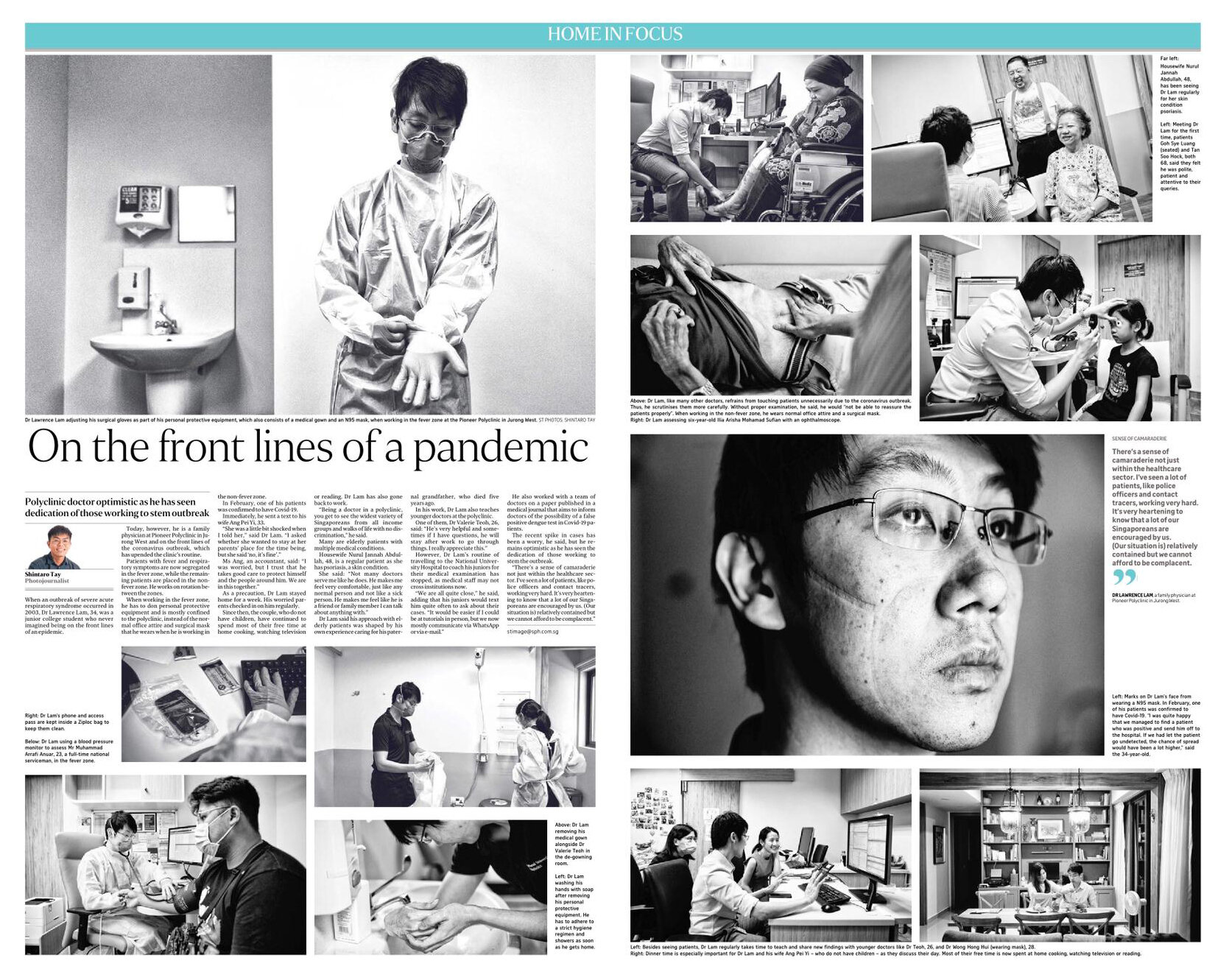 On The Front Lines Of A Pandemic — Shintaro Tay