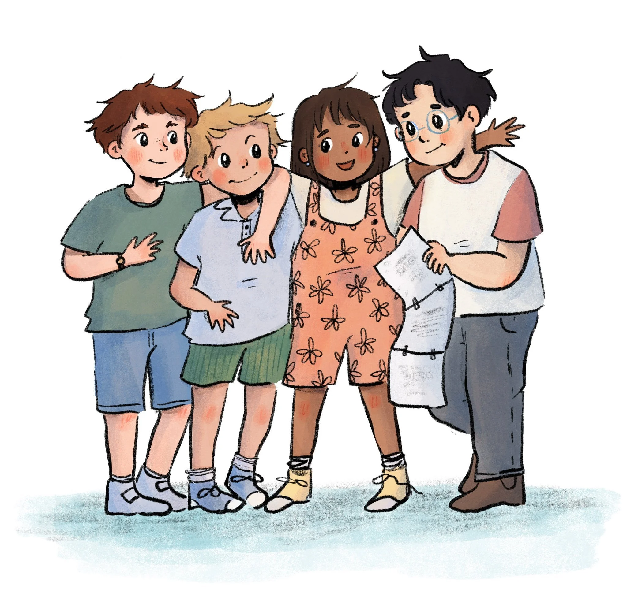 Middle Grade and Chapter Book Illustrations — Erin McClean Illustration