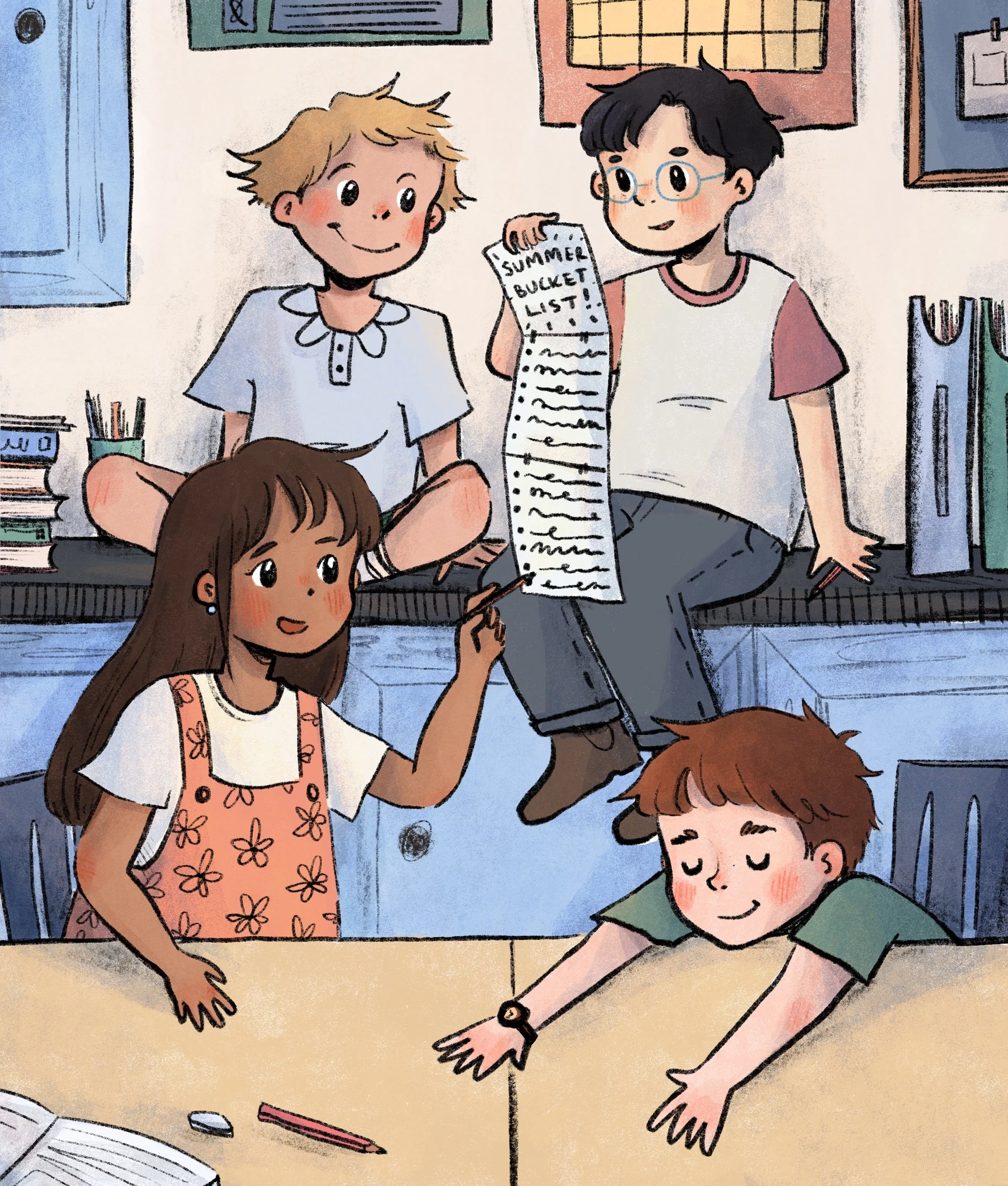 Middle Grade and Chapter Book Illustrations — Erin McClean Illustration