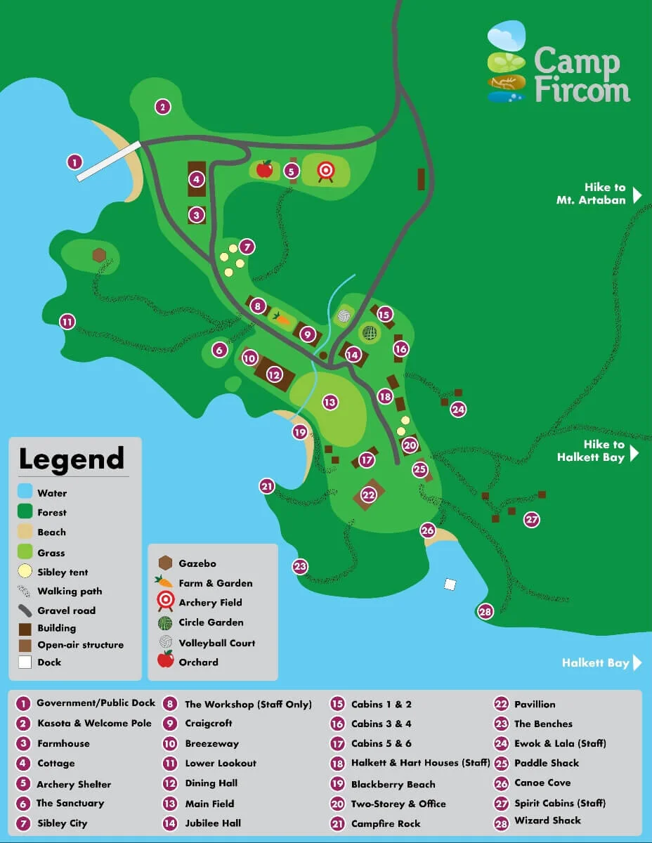 Grounds & Land — Camp Fircom