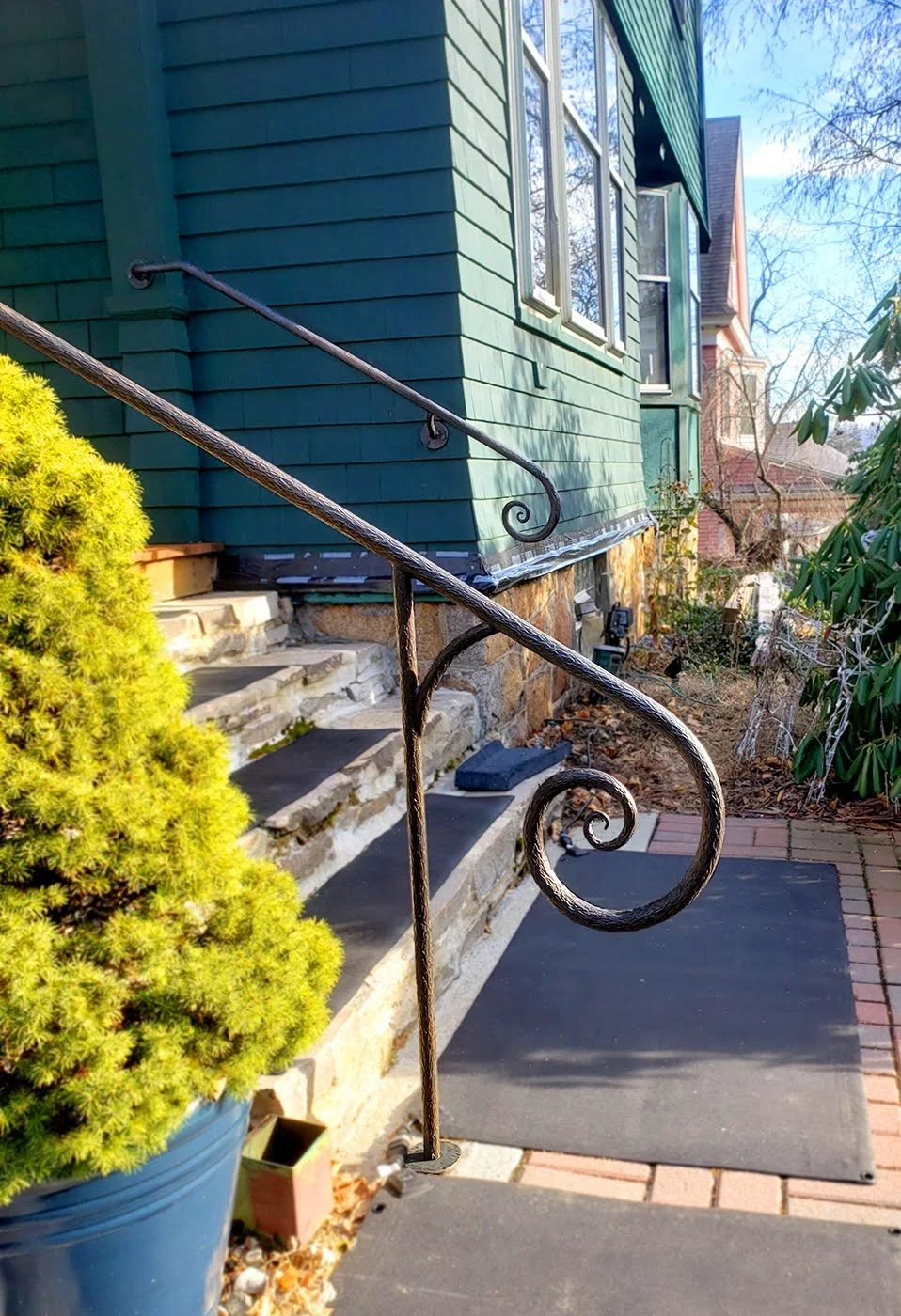 Staircases — Ferromorphics Blacksmithing