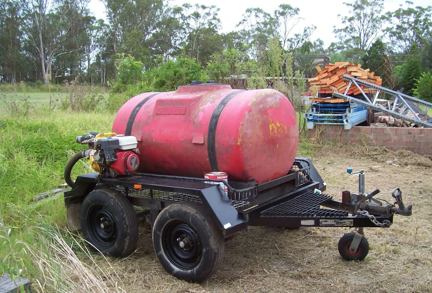 Water Cart Hire — THE PLANT YARD
