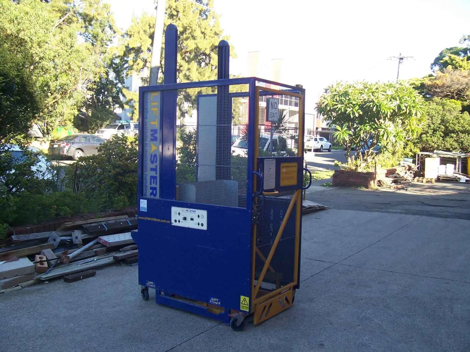 Bin Tipper Forklift Attachments — THE PLANT YARD