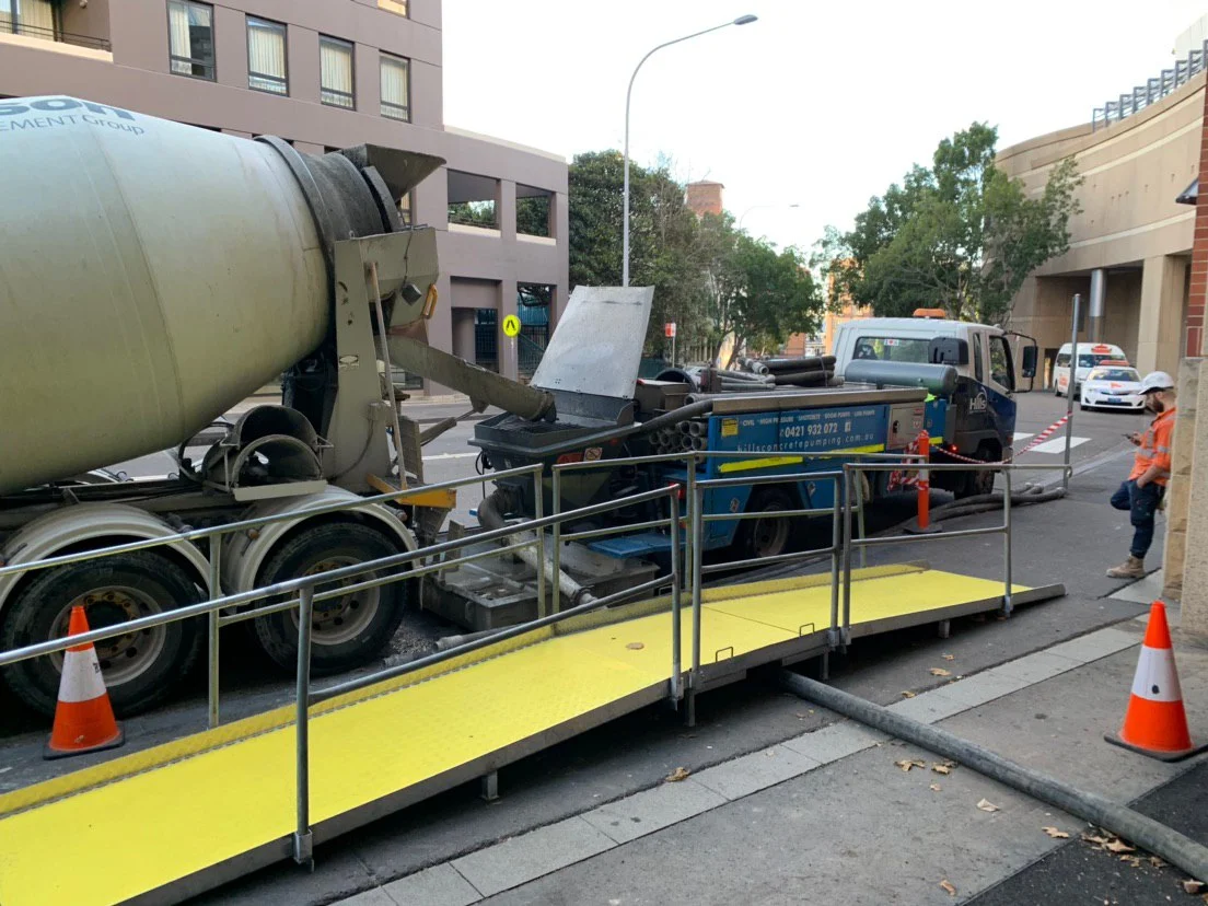 Council Compliant Pedestrian Ramps For Concrete Pours — THE PLANT YARD