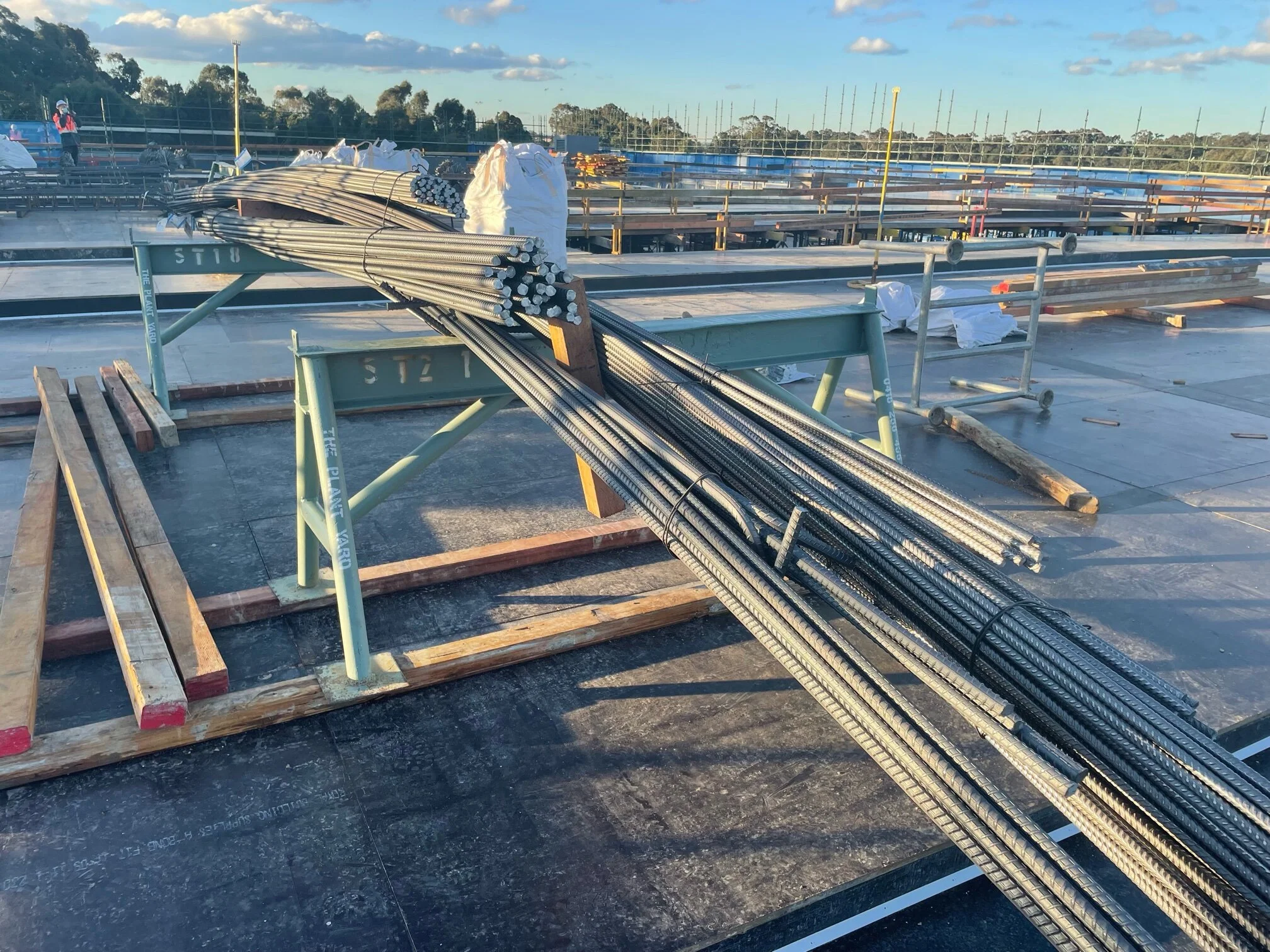 Steel Trestle Hire — THE PLANT YARD
