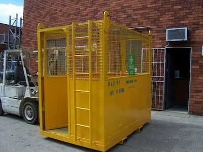 Crane Man Box Hire also known as man buckets. — THE PLANT YARD