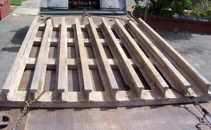 Heavy Duty Steel Road Plate Hire — THE PLANT YARD