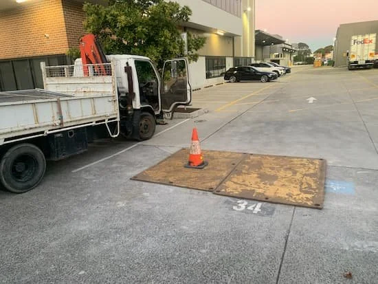 Heavy Duty Steel Road Plate Hire — THE PLANT YARD