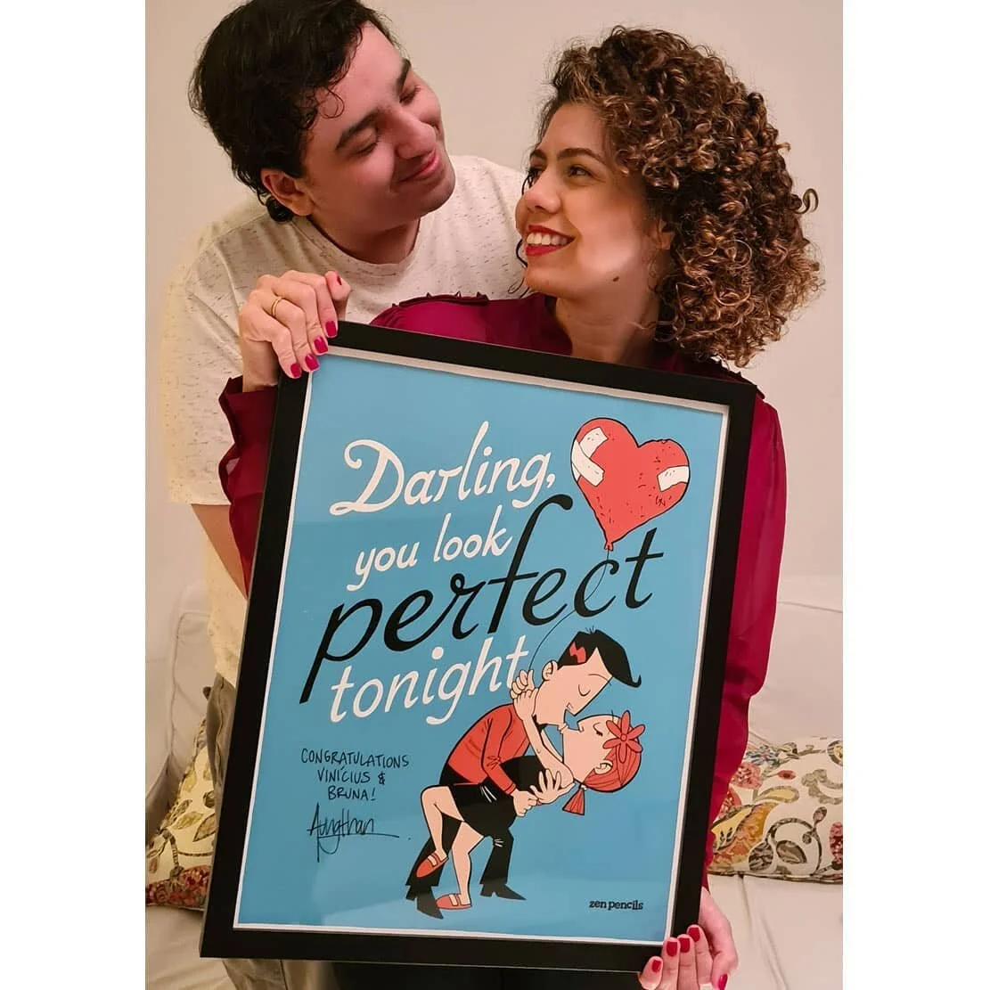 Never Give Up — Gavin Aung Than/Zen Pencils