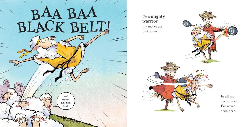 Baa Baa Black Belt — Gavin Aung Than/Zen Pencils