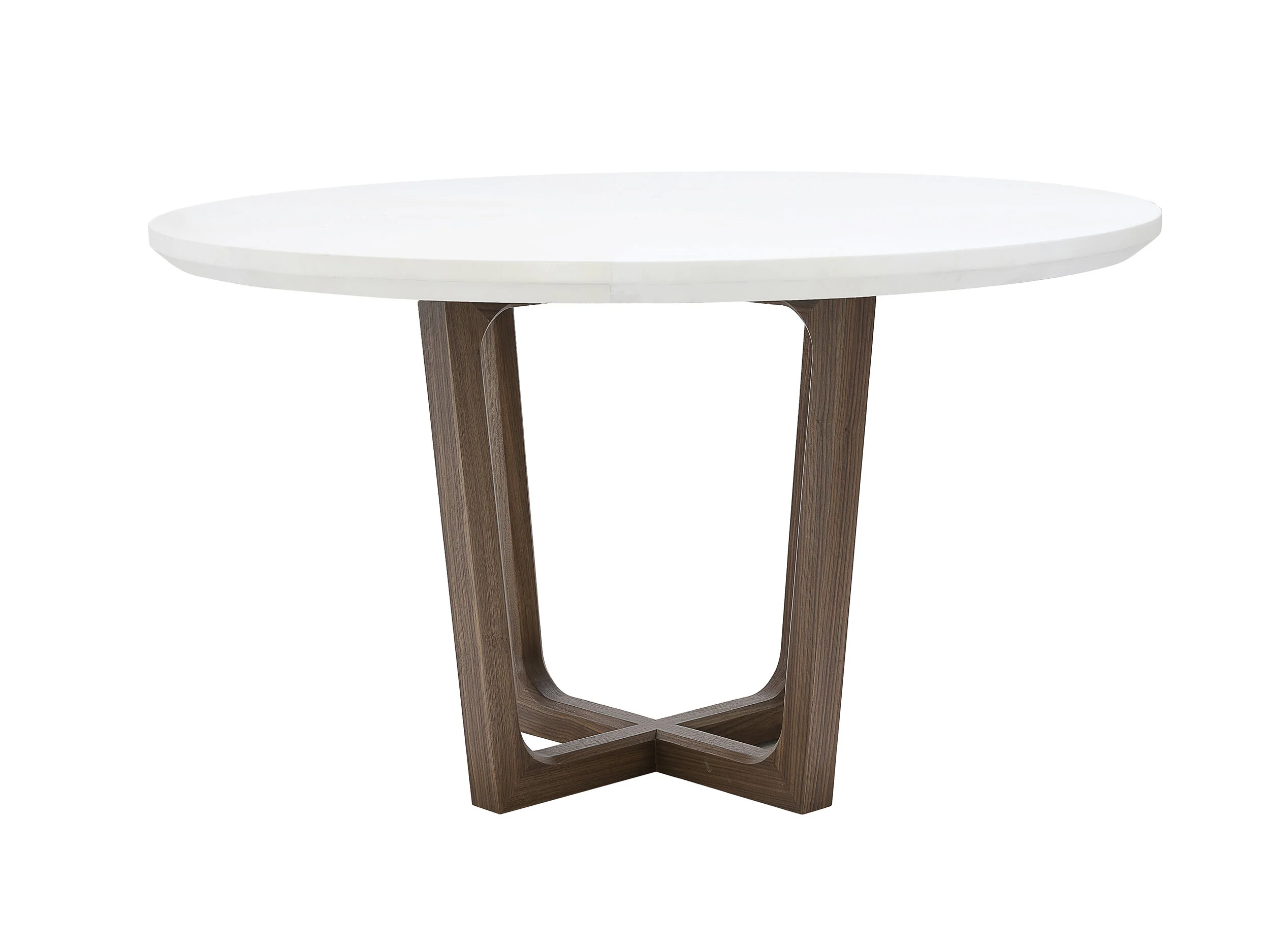 Artis Dining Table – Black Agate & Polished Bronze — John Lyle Design