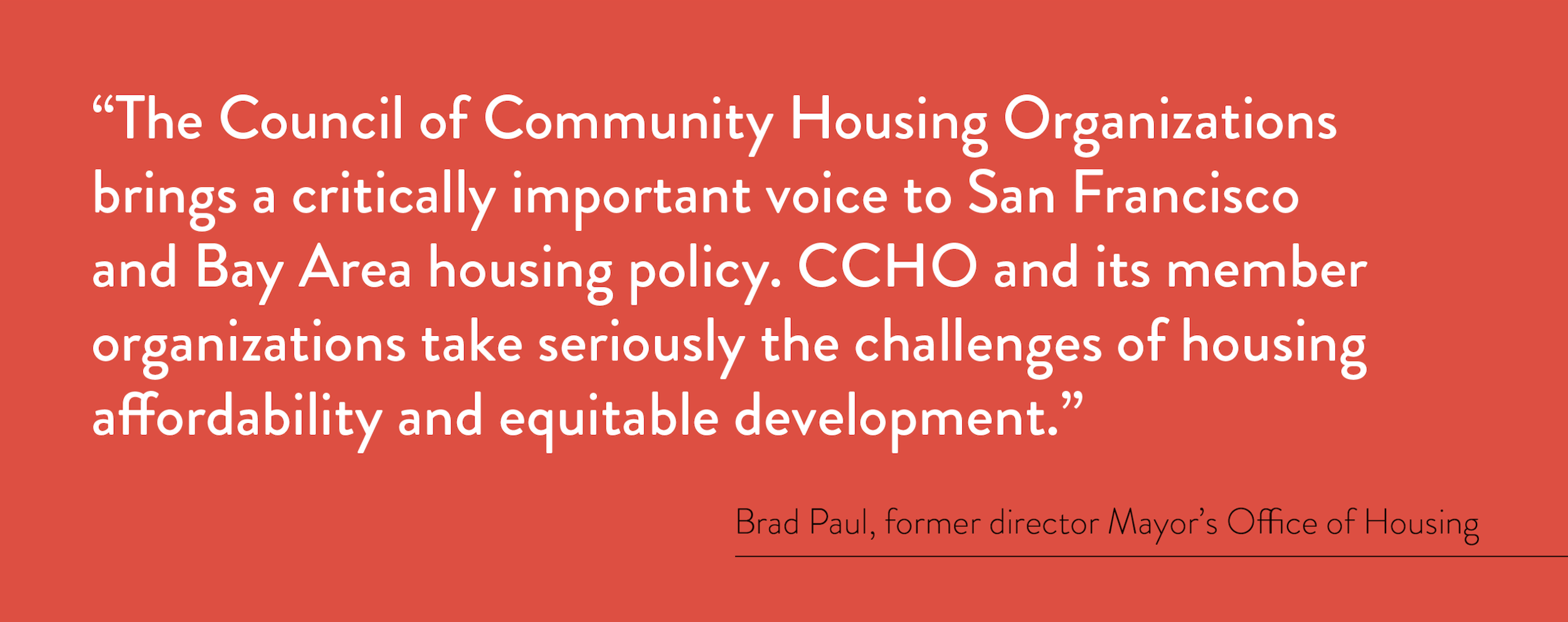 Council of Community Housing Organizations