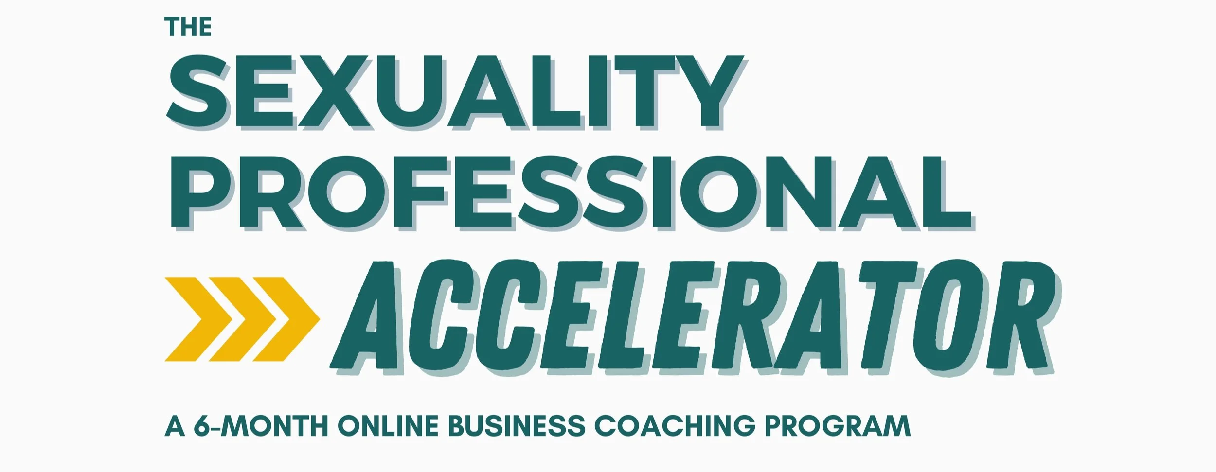 Sexuality Professional Accelerator Business Coaching Program — Everyone