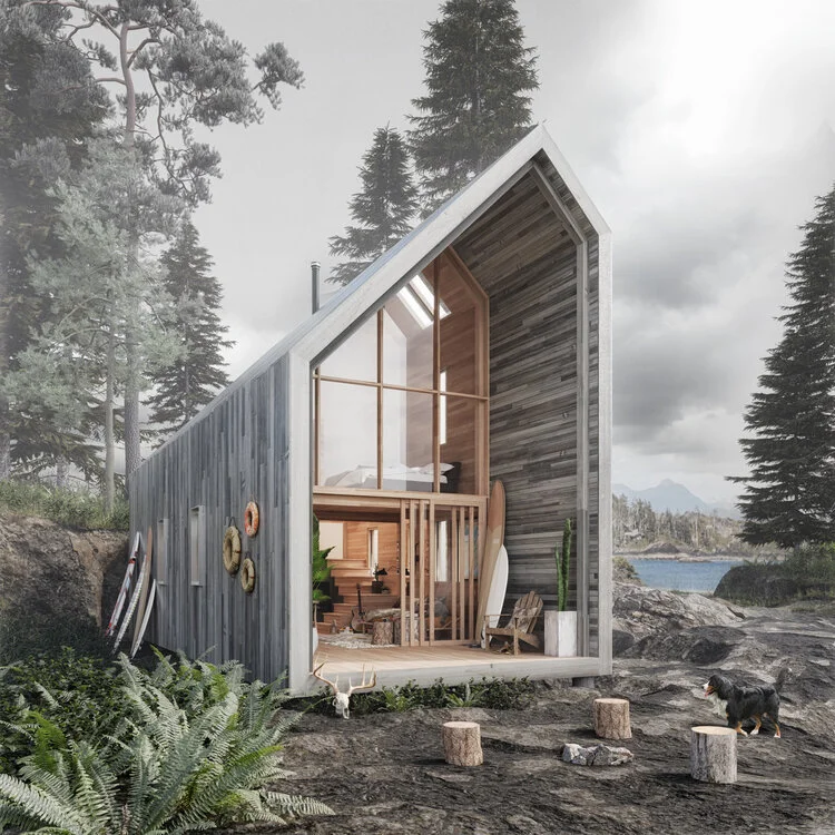 Prefab Two-Storey Cabin – The Backcountry Hut Company