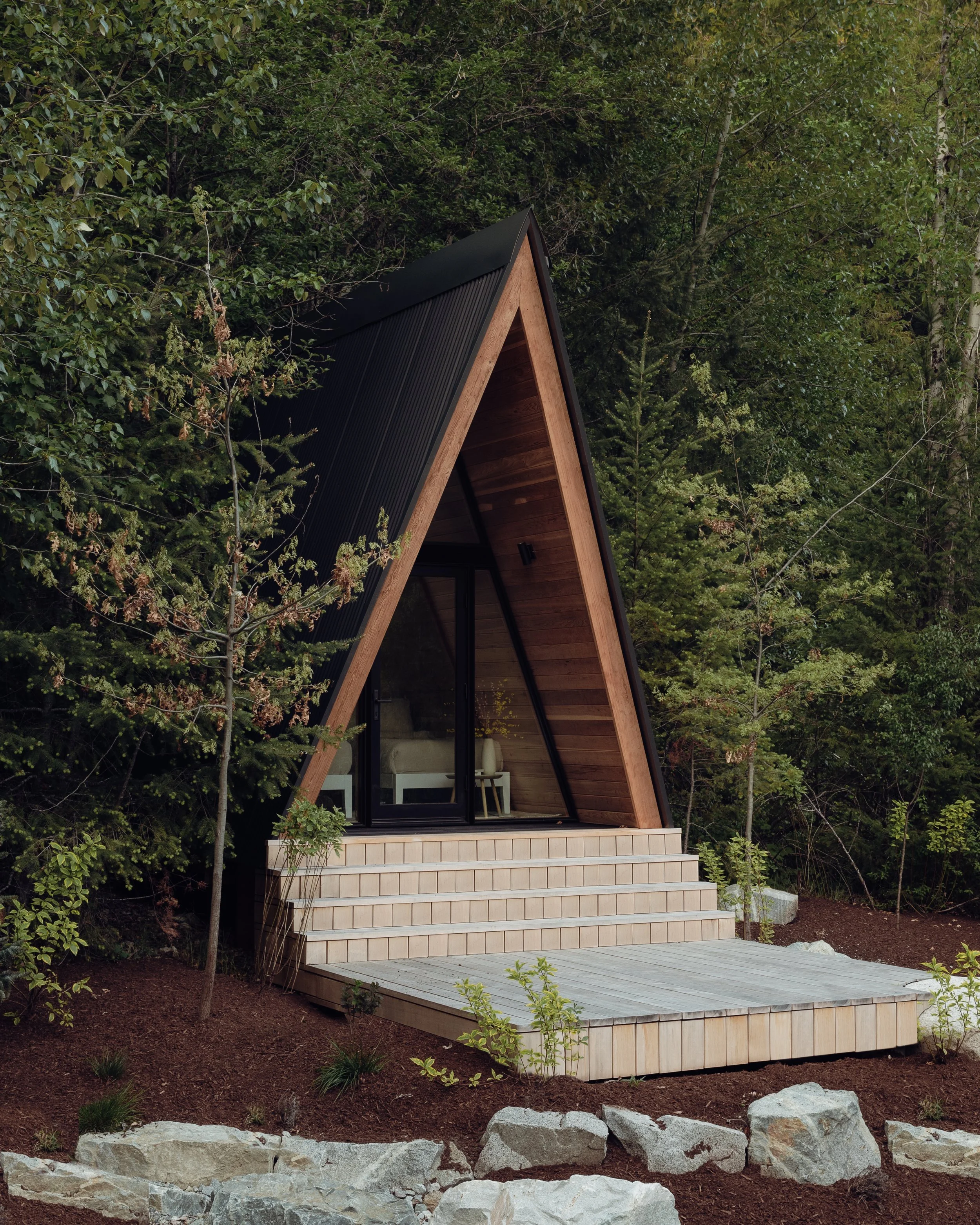 Prefabricated A-Frame – The Backcountry Hut Company