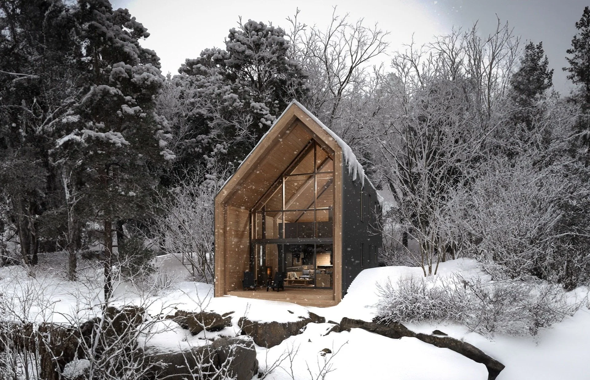 Prefab Two-Storey Cabin – The Backcountry Hut Company