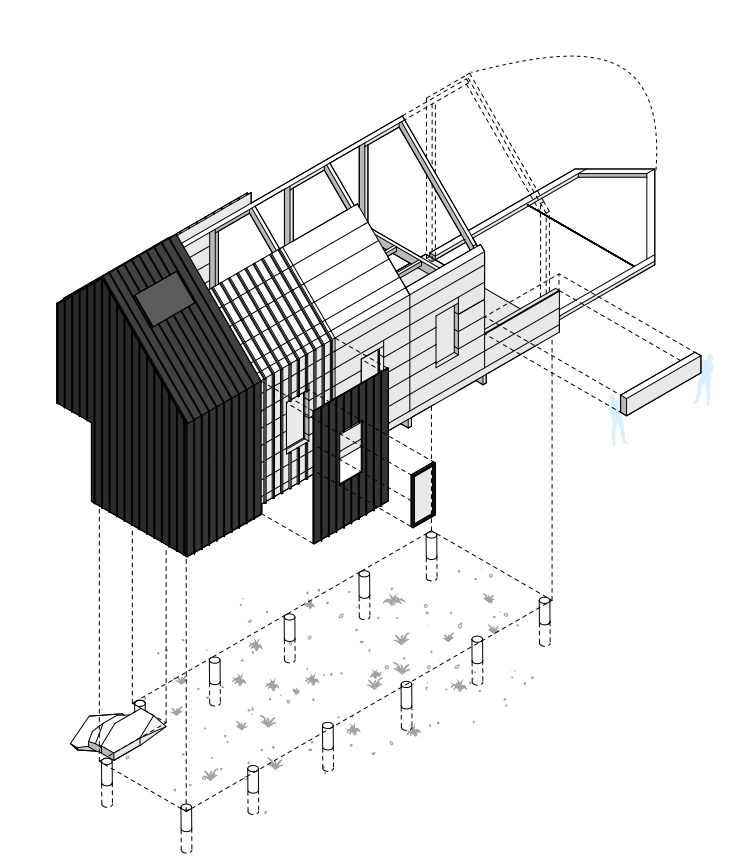 Prefabricated Two-Storey Cabin – The Backcountry Hut Company