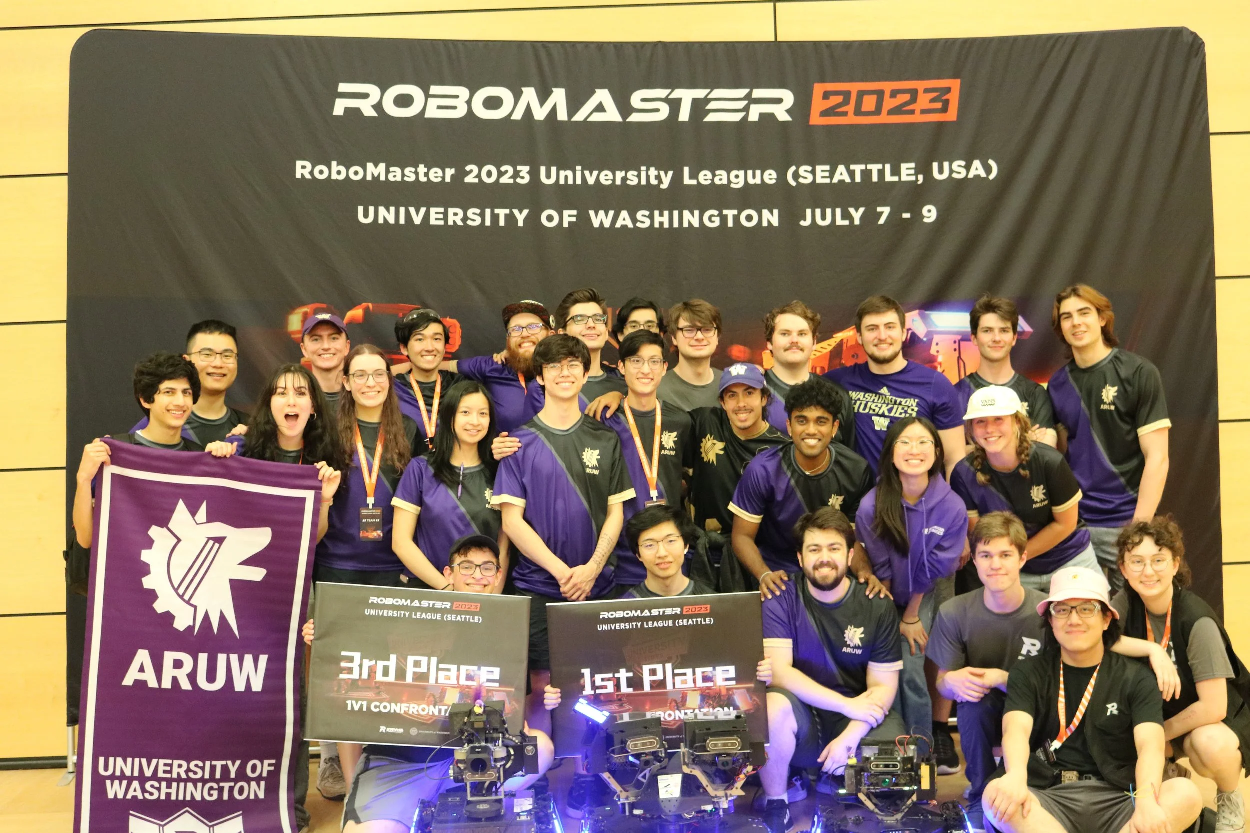 Three-Time RoboMaster North America Champions! — Advanced Robotics at University of Washington