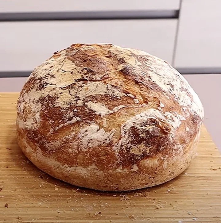 The Easiest No Knead Bread Recipe