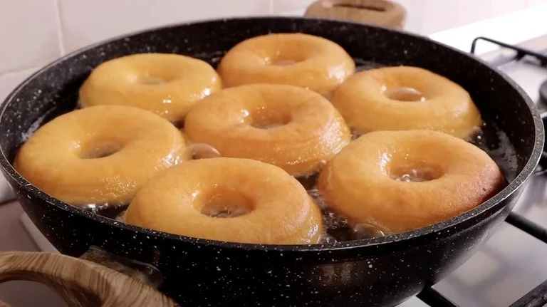 No-Knead Donuts