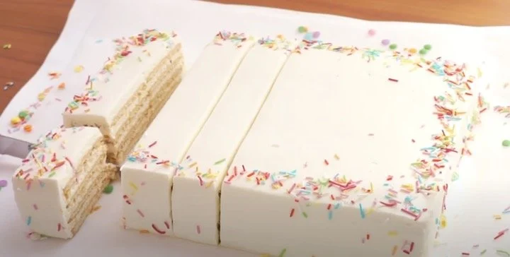 One Dollar Birthday Cake