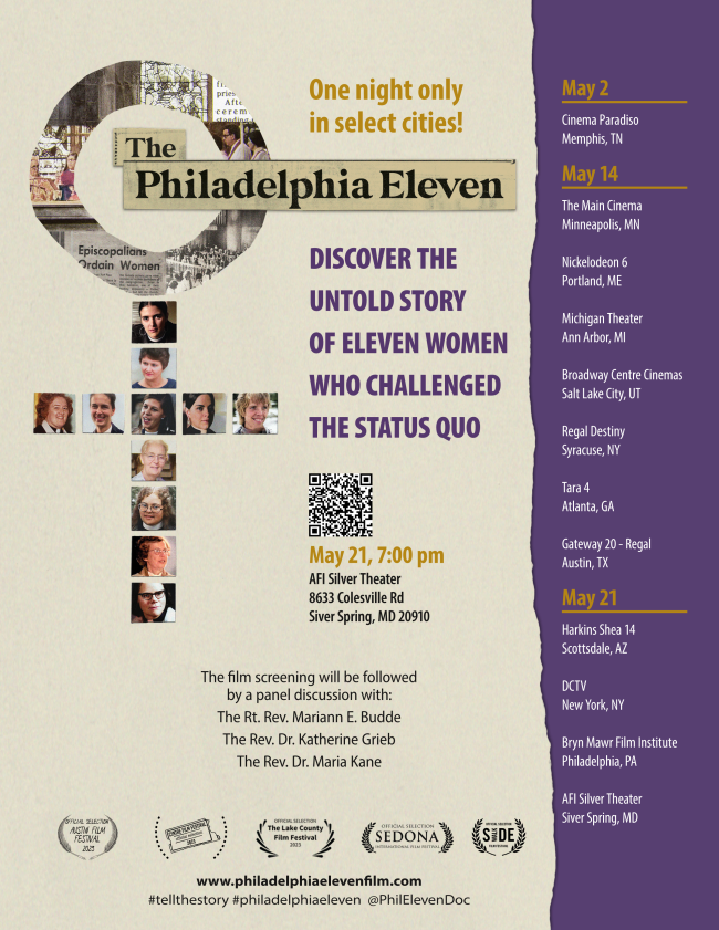 The Philadelphia Eleven: Celebrating 50 Years of Women's Ordination ...