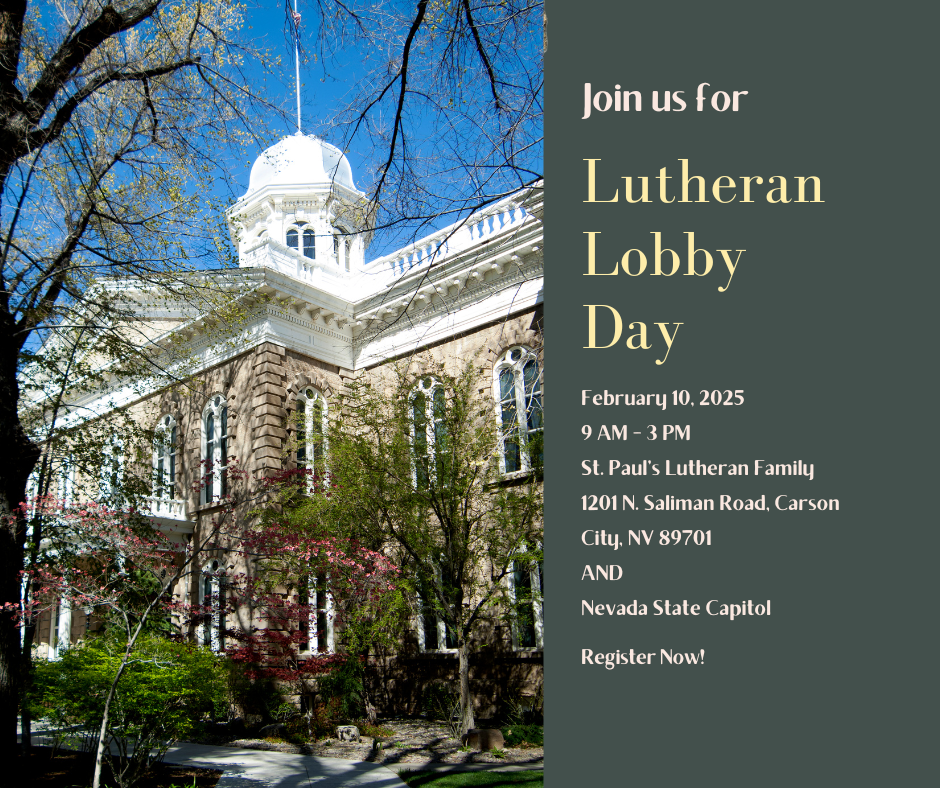 Join Lutheran Lobby Day: Advocate for Justice in Nevada — Grand Canyon ...