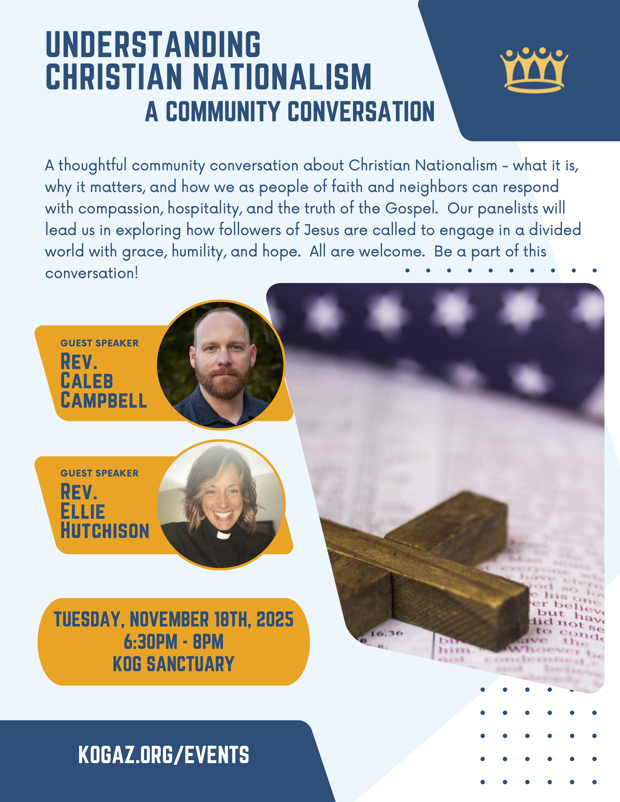 Understanding Christian Nationalism: A Community Conversation at King ...