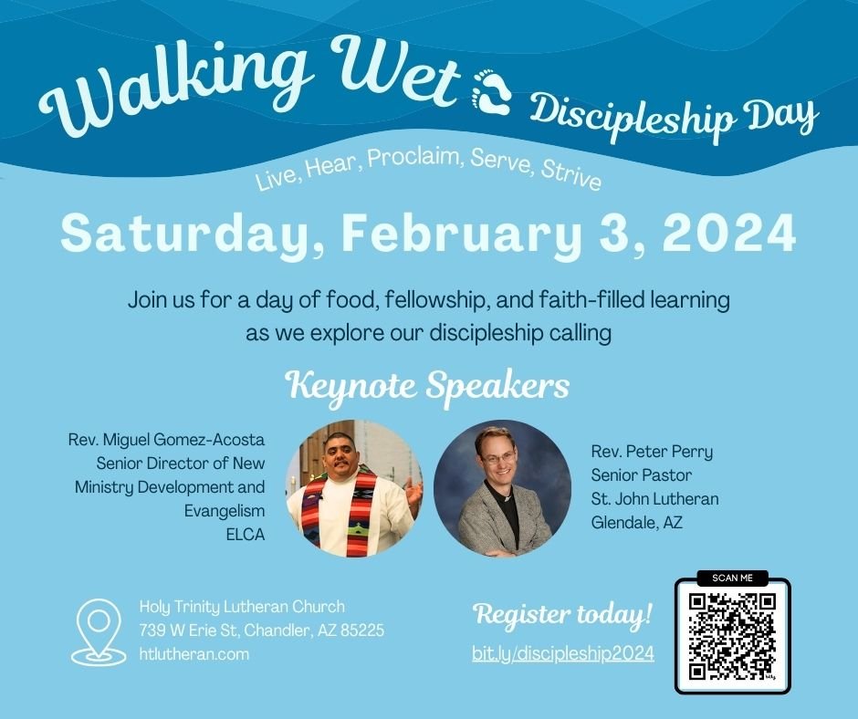 Further Your Discipleship Journey with Holy Trinity's Walking Wet ...