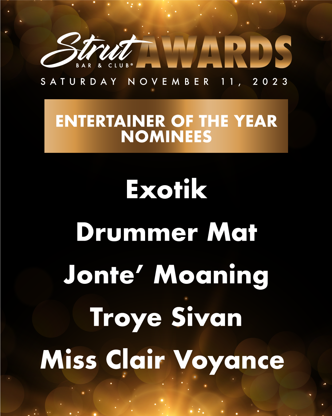 Strut Awards — Strut Bar & Club | Orange County's Premier Gay Bar & Club