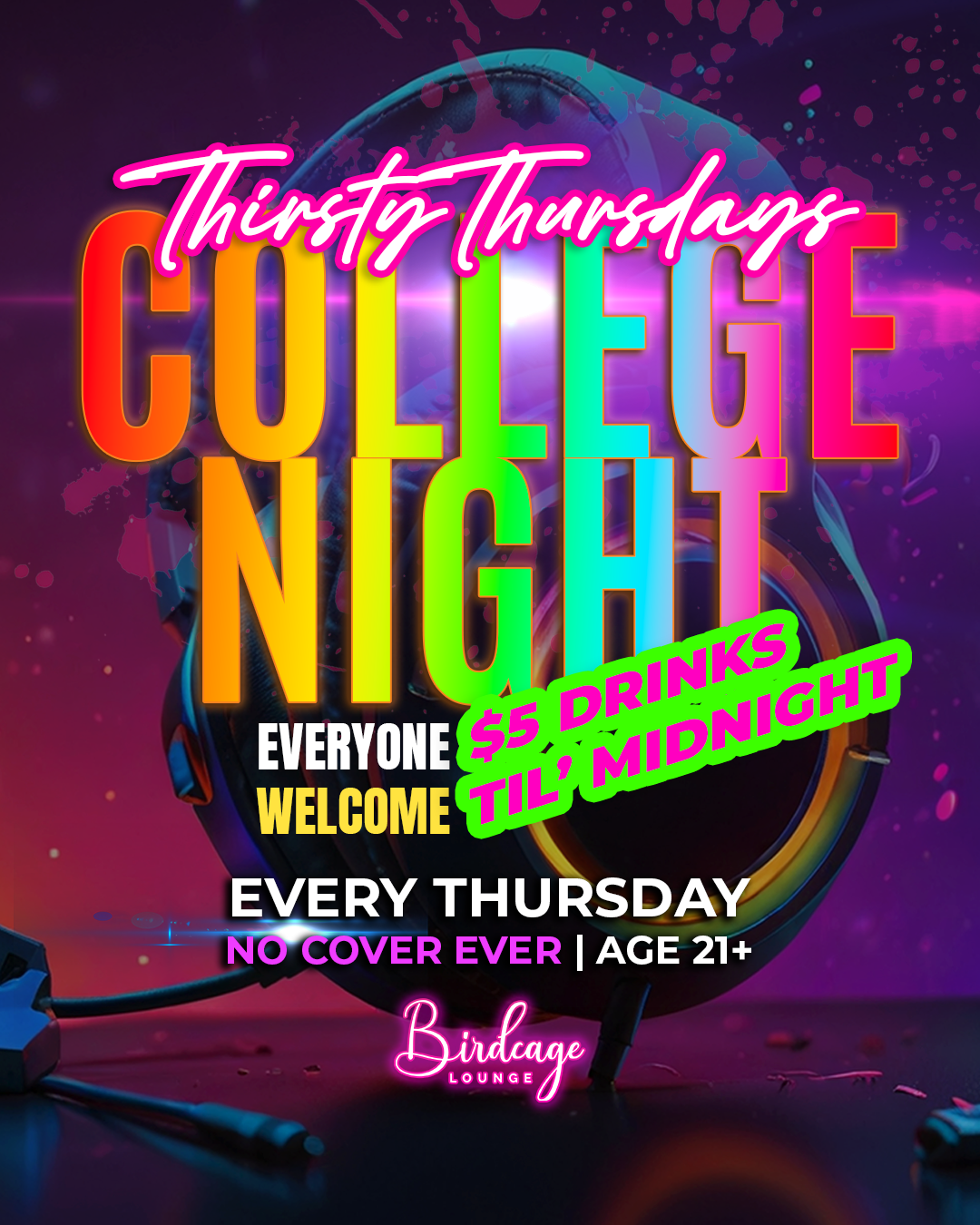 Birdcage Lounge — Strut Bar & Club | Orange County's Premier Gay Bar & Club