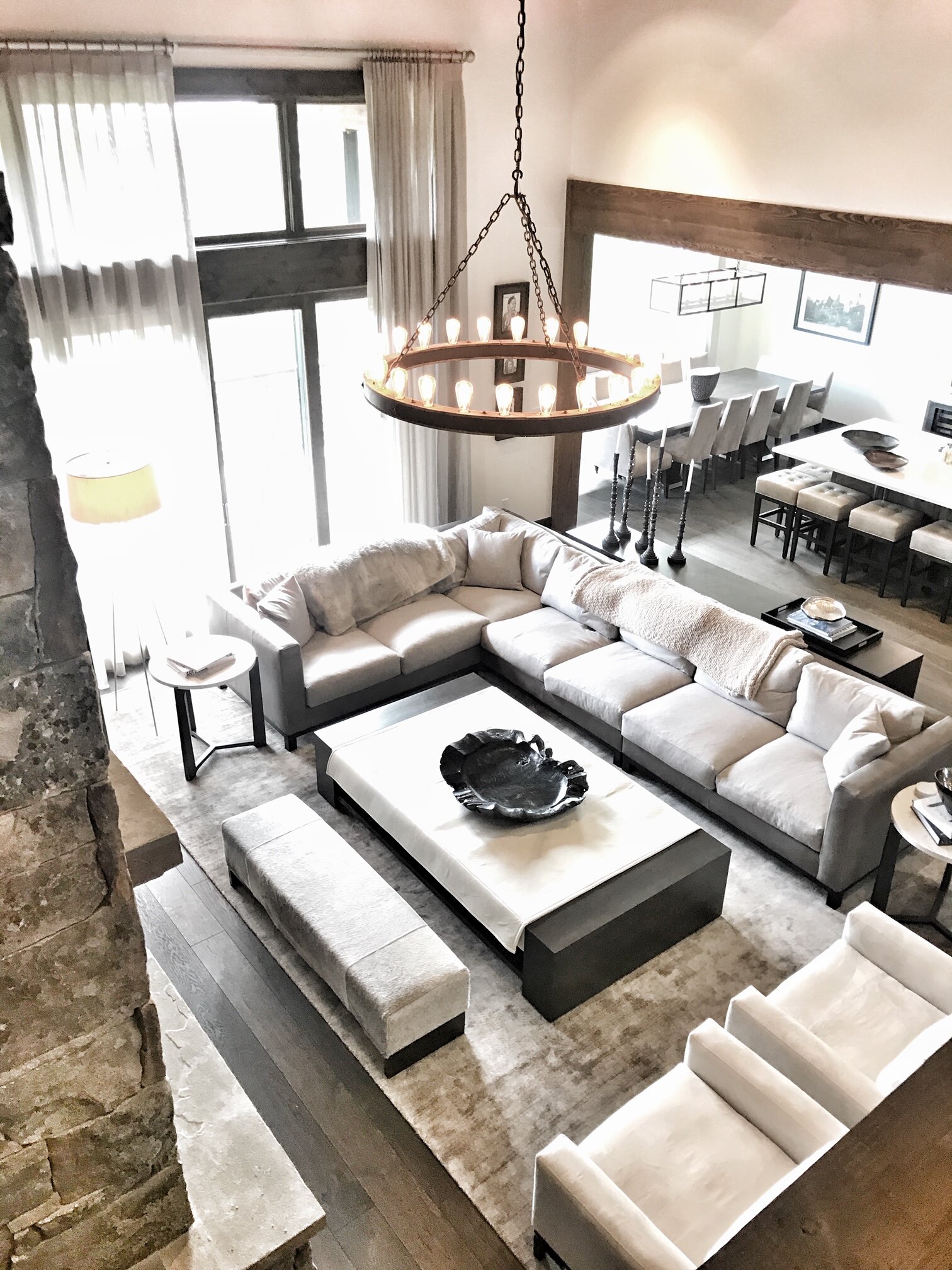 Yellowstone Club Interior Design | Mountain Monochromatic | Design ...