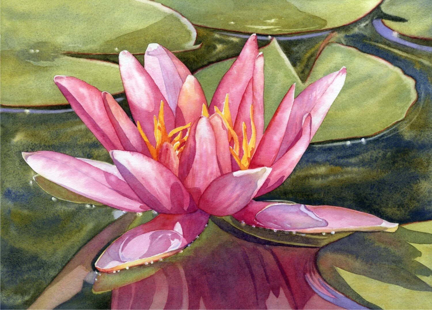 Watercolor - Water Beauty by Lorraine Watry — Lorraine Watry Studio