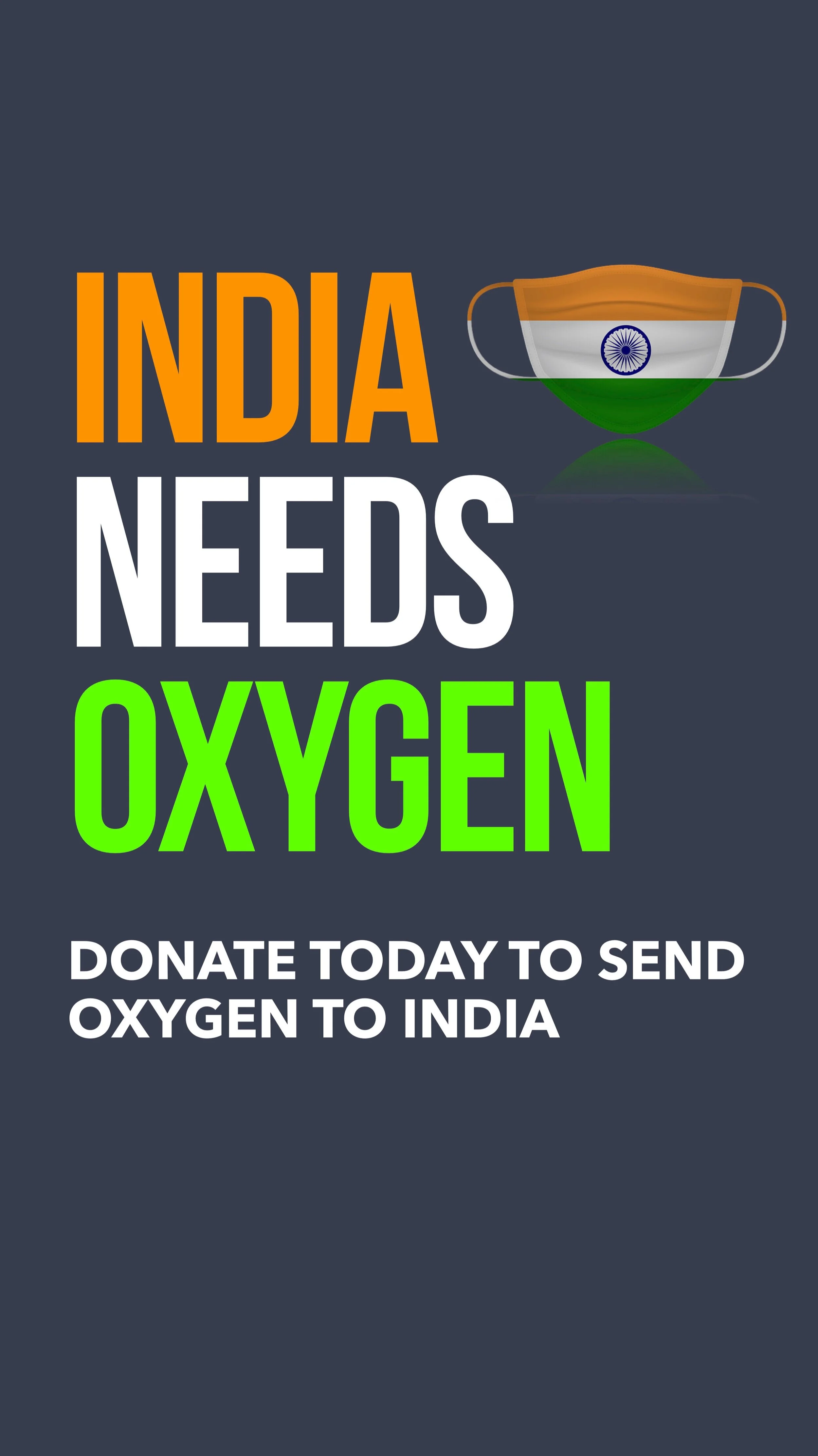 Oxygen for India — ALAPIO